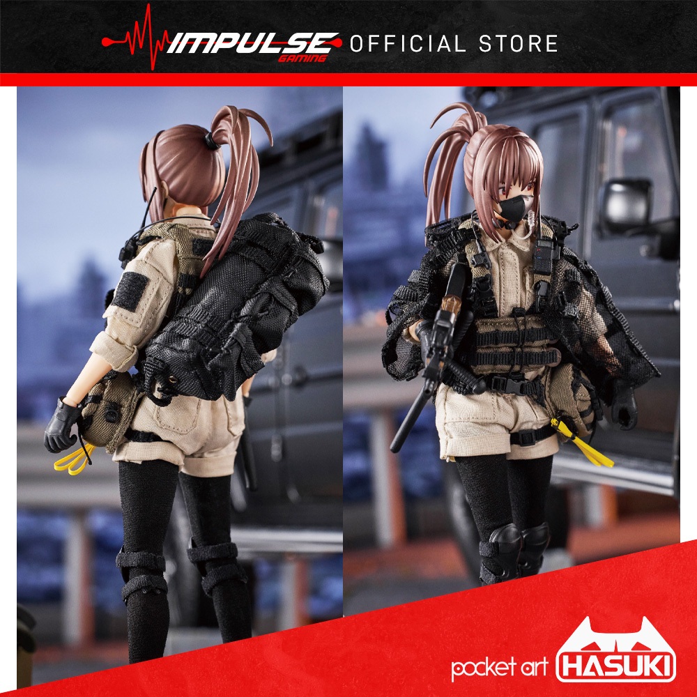Hasuki Pocket Art Series 1/10 1/12 Tactical Cloth / Tactical Storage ...