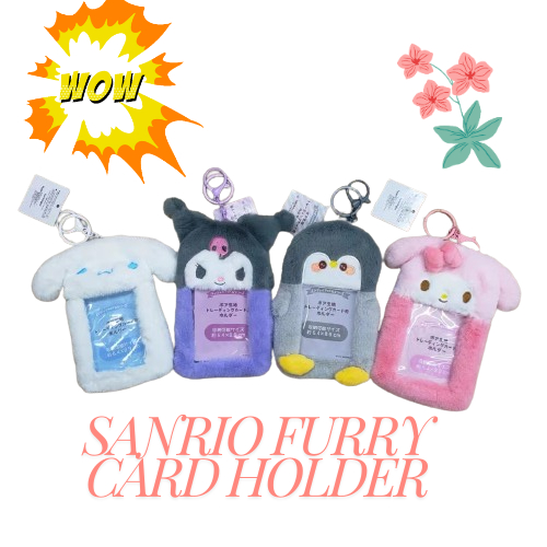 Cutie Furry Animal Sanrio Card Collectible Card Holder Idol Cards Idol ...