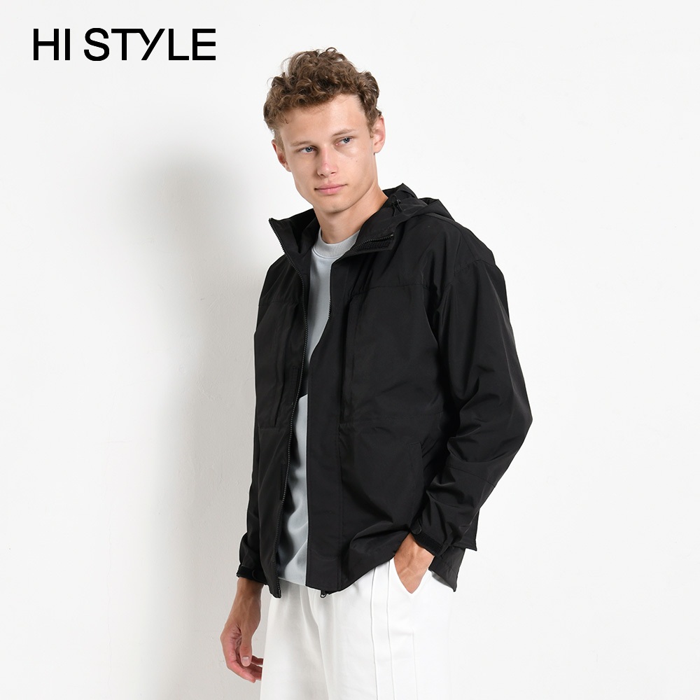 HI STYLE Men Long Sleeve Jacket - Black - HSC410266 / Jaket Lengan ...