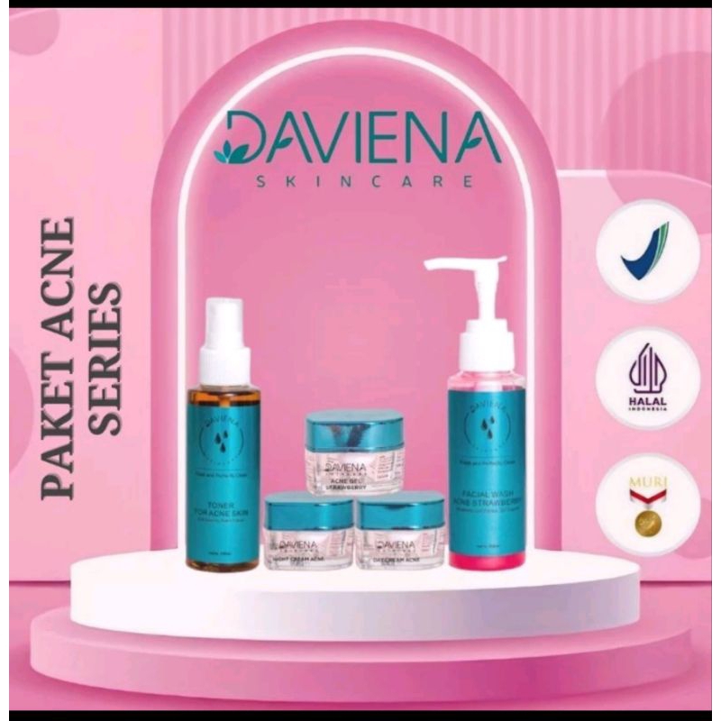 Daviena skincare acne series | DAVIENA | ACNE SERIES | DAVINA | Shopee ...