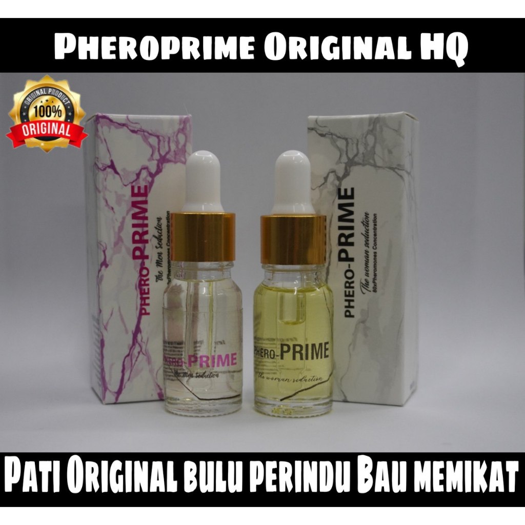 [New Bottle] Phero-prime Original For Man And Woman Minyak Wangi Tahan ...