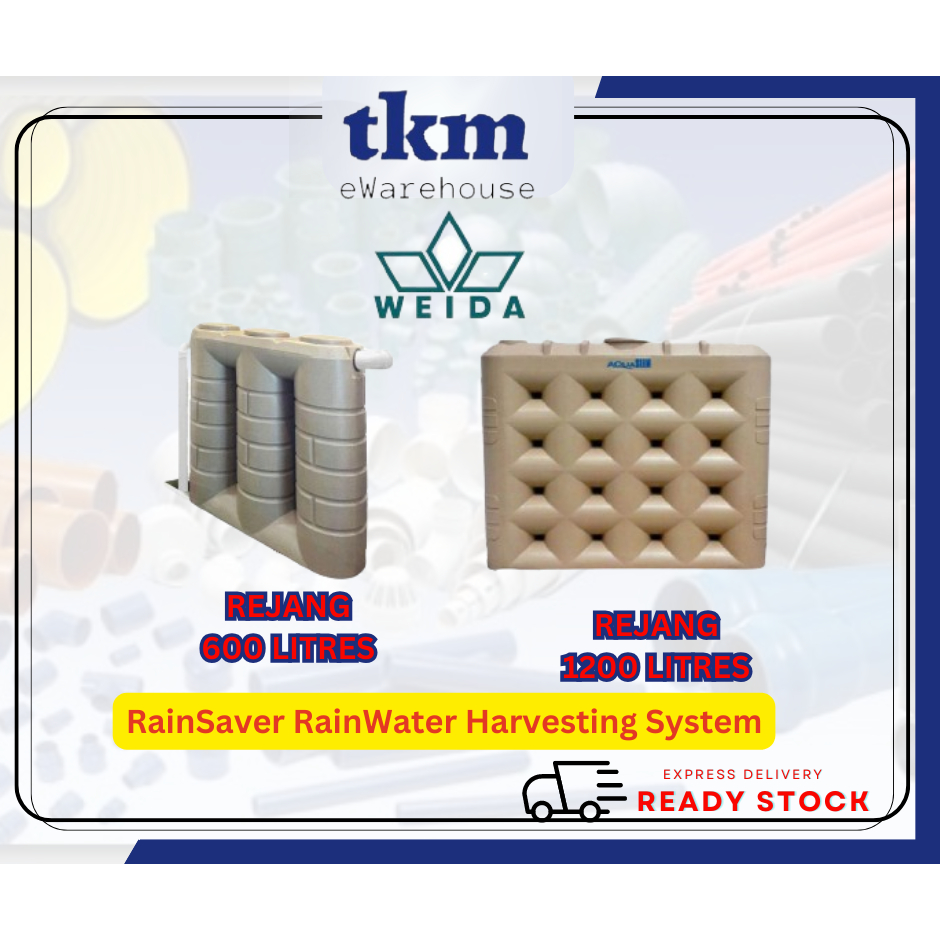 [TKM] BRAND WEIDA REJANG SERIES RAIN WATER HARVESTING TANK COLOUR ...