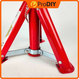 2 Ton Foldable Jack Stand Heavy Duty Jack Stand RED With Additional ...