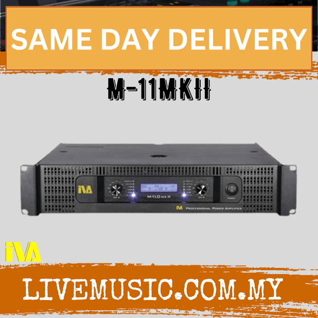 IVA M-11MKII 2x700W Power Amplifier ( M11MKII / M11 ) | Shopee Malaysia