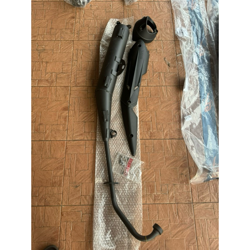 Yamaha LC135 V8 FI Standard exhaust pipe Ekzos LC 135 Fi LCV8 fuel injection STD sound copy ...