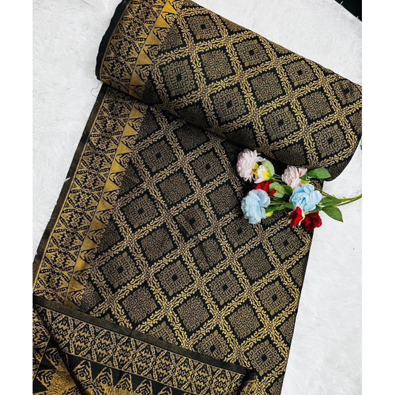 SONGKET TENUN ASLI, Kain Pasang Songket Penuh, Songket Meter Ready Stock | Shopee Malaysia