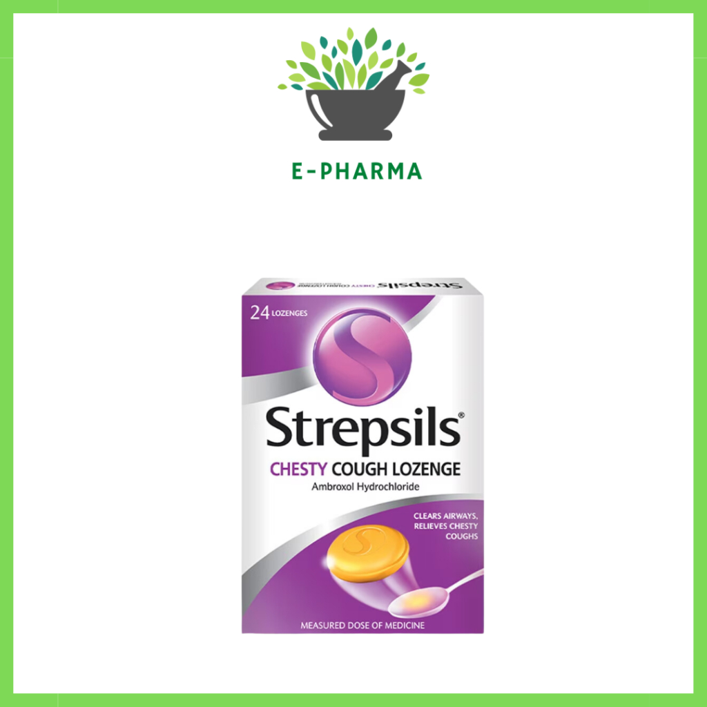 STREPSILS Sore Throat Lozenges Chesty Cough 24s | Shopee Malaysia