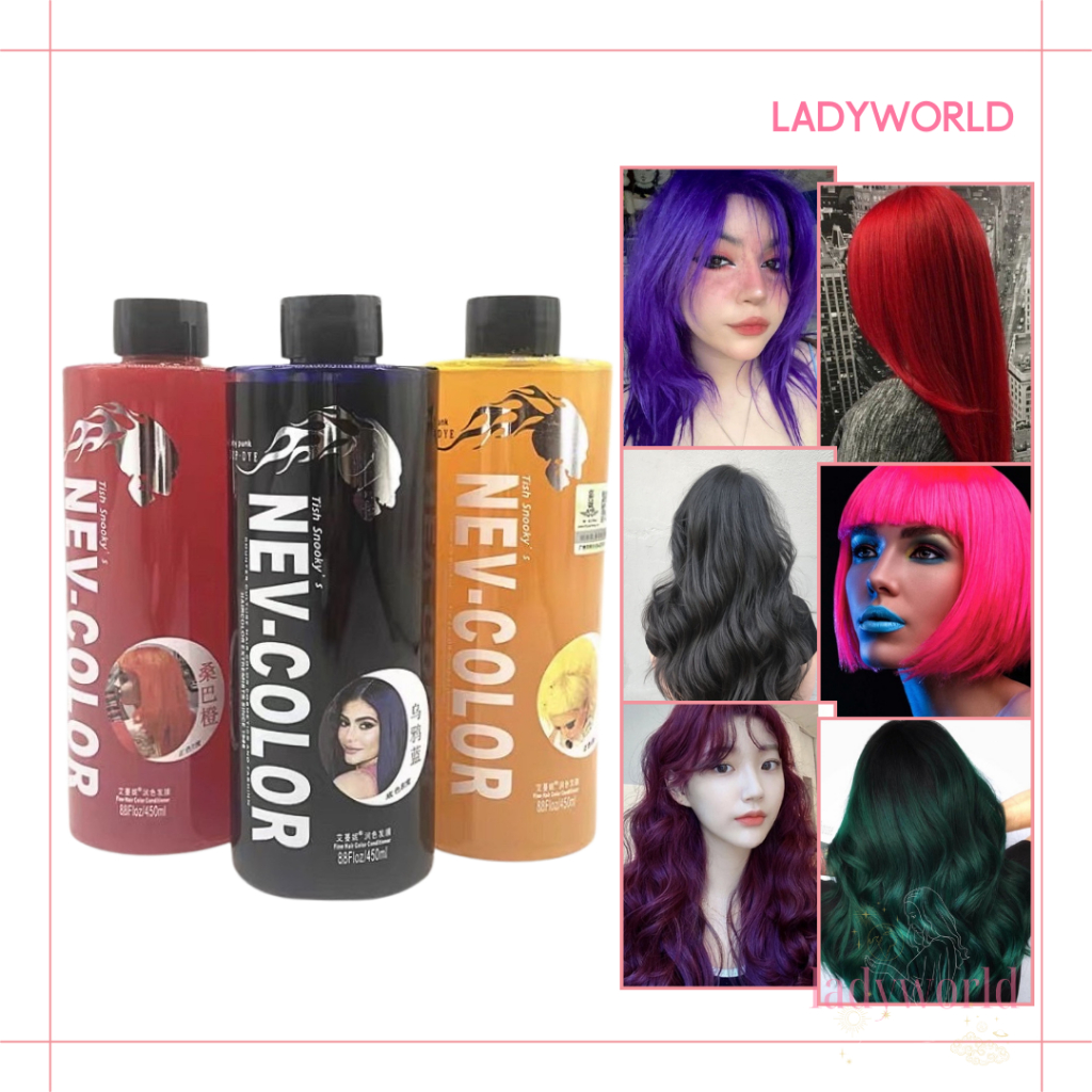 NEV 3D Permanent Hair Dye Color Treatment Maintain Long Lasting Hair ...