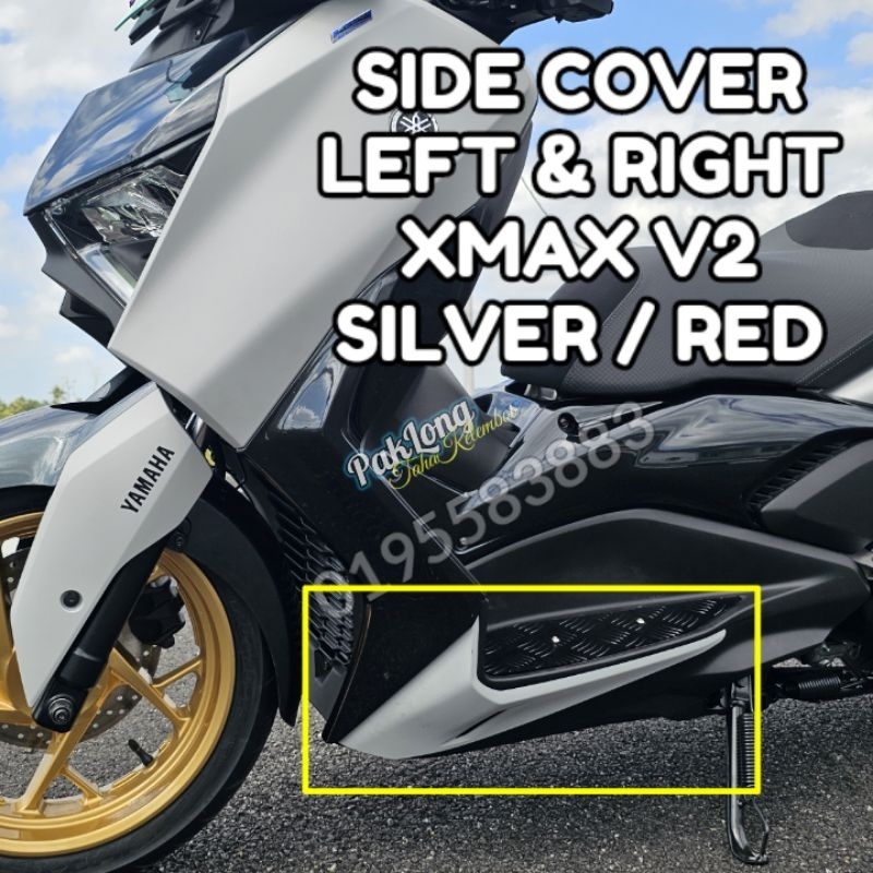 SIDE COVER YAMAHA XMAX V2 | Shopee Malaysia