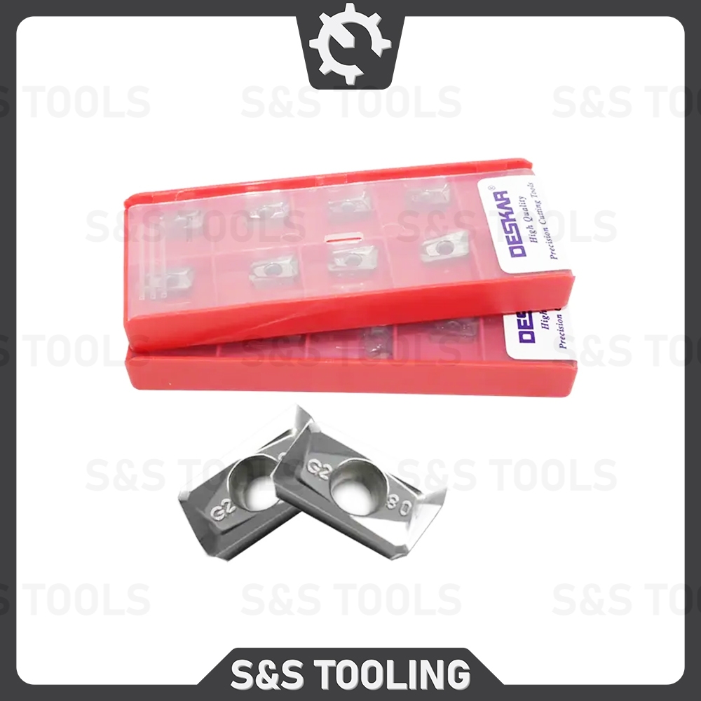 10pcs APKT1135PDFR-G2 K10 / APKT1604PDFR-G2 K10 DESKAR CERMET CARBIDE ...