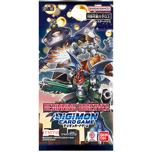 Digimon Card Game / TCG Japanese / BT16 BT-16: Booster Beginning Observer | Shopee Malaysia