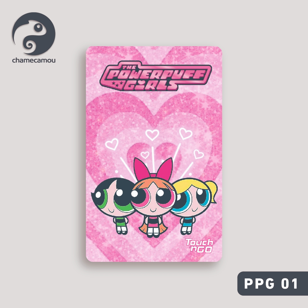 Powerpuff Girls - Sticker For Touch n Go Card (Waterproof, High Quality) TnG NFC eWallet Access ...