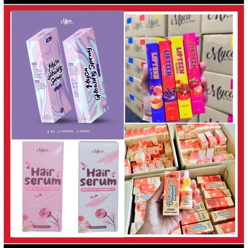 [Ori 💯 Hq] Myca | Myca Liptint | Myca Serum | Myca Hair Serum | Myca ...
