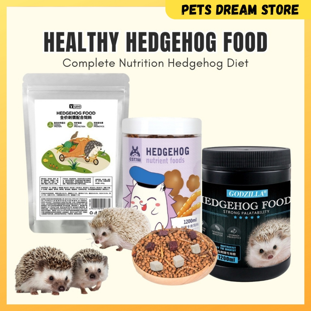 Jonsanty / Yee Hedgehog Food Granule 500g Full Nutrient Diet Dried ...