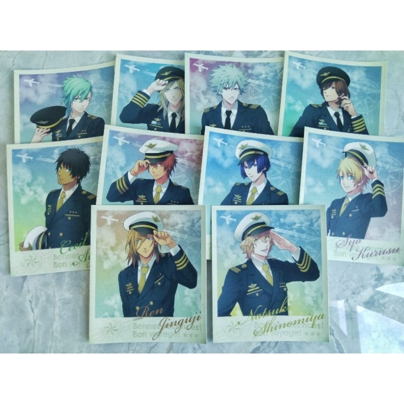 Utapri Shining Airlines Various Characters Postcards - Uta no Prince ...