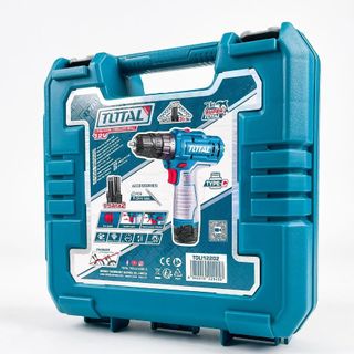 TOTAL Li-ion Cordless Drill (12V/20Nm/10mm) 2 Speed Gear + 1.5Ah ...