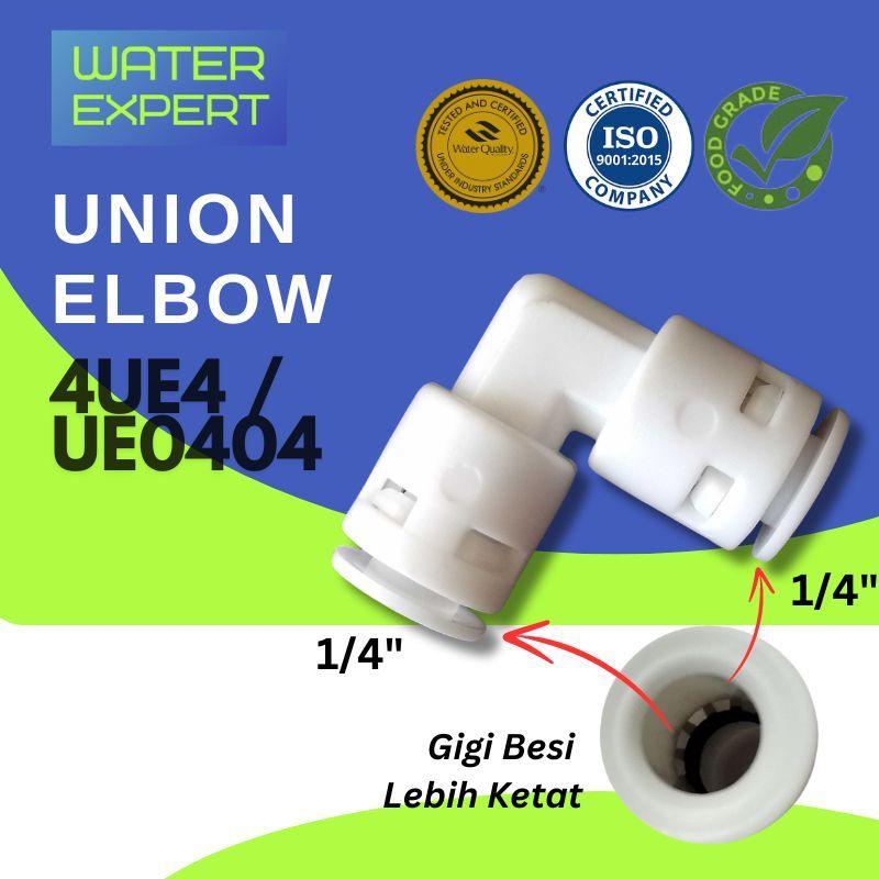 Water Filter Connector Fitting Joint Union Elbow 4UE4 UE0404 RO Hose ...