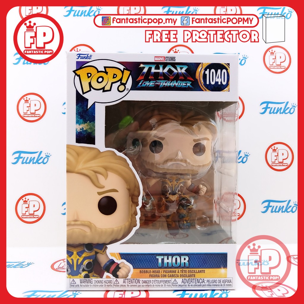 [READY STOCK] Funko POP ! Marvel - Thor Love And Thunder - Thor (1040 ...