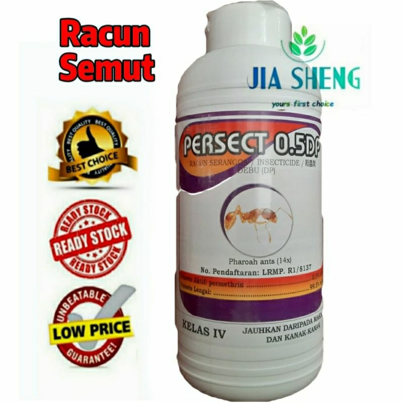 Hextar PERSECT 0.5DP 250g Racun Serangga Insecticide Semut Ants Powder ...