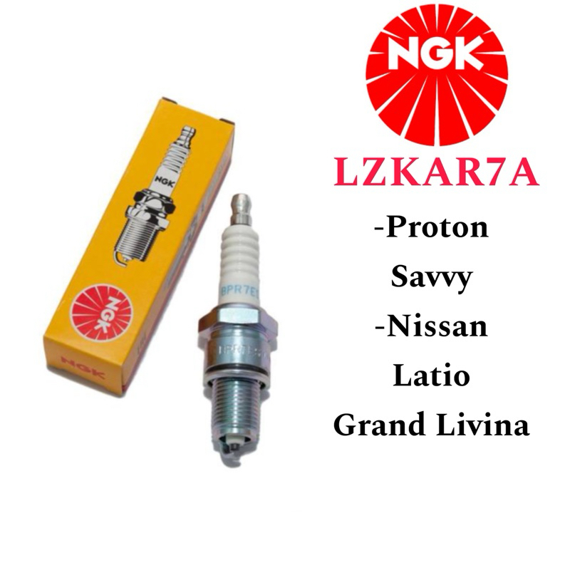 LZKAR7A NGK Standard Spark Plug for Proton Savvy (4pcs per set ...