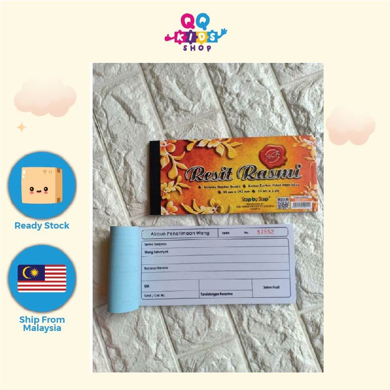 Ncr Resit Rasmi 25Set X 2Ply Buku Resit Receipt Book | Shopee Malaysia