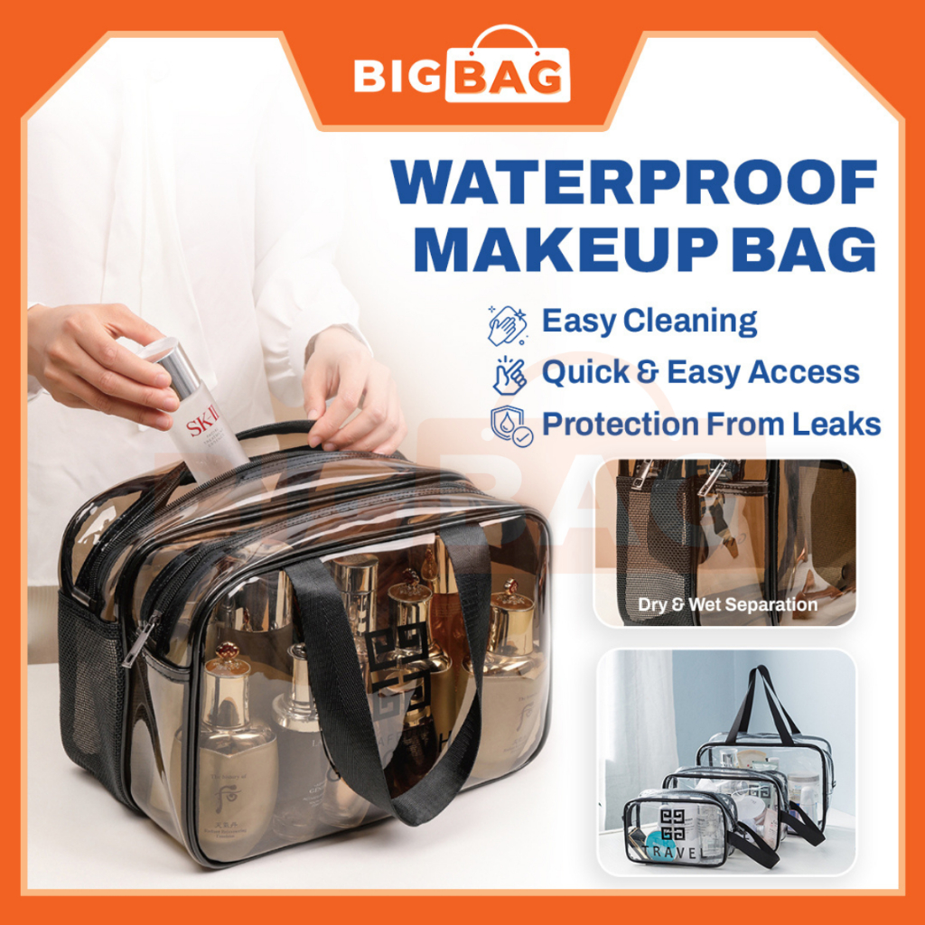 Waterproof Makeup Bag Toiletries Bag Travel Organizer Makeup Bag ...