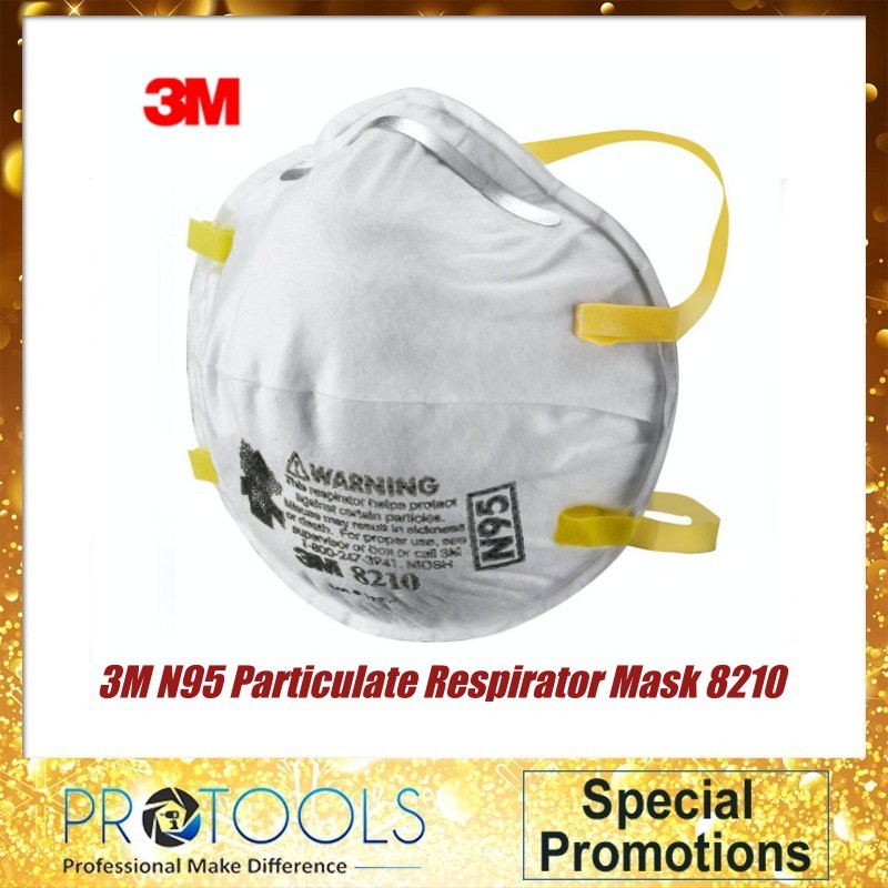 3M/M-SAFE N95 Particulate Respirator Dust Mask by pcs | Shopee Malaysia