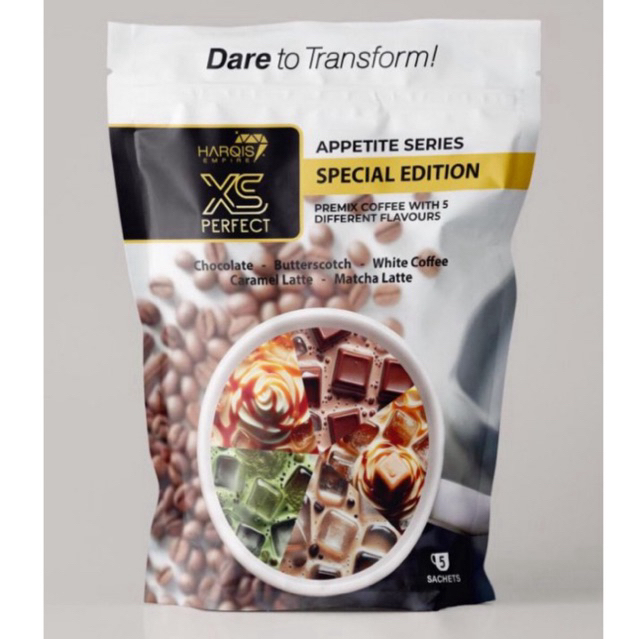 ‼️ALL FLAVOURS ‼️ XS PERFECT DRINK APPETITE SERIES (5 SACHETS LOOSE ...