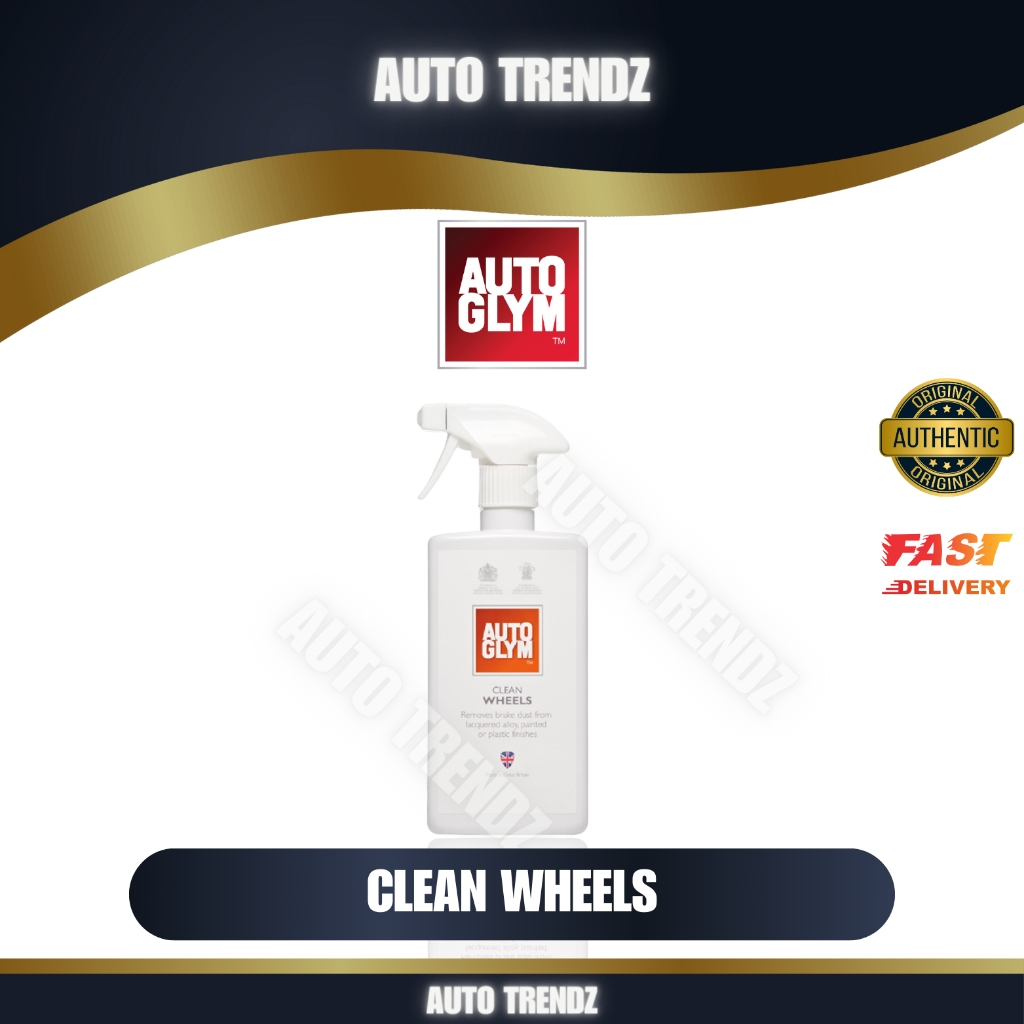 (CLEARANCE)AUTOGLYM Clean Wheels - Powerful Wheel Cleaner - 500ml ...