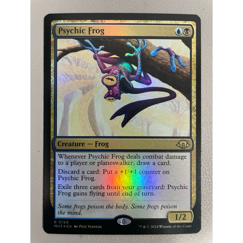 MTG:Modern Horizons 3 (MH3) R0199 - Psychic Frog | Shopee Malaysia