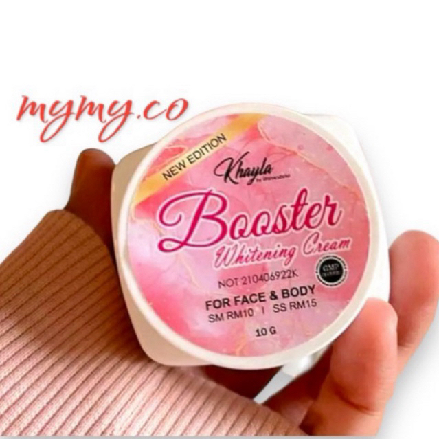 KHAYLA BOOSTER WHITENING CREAM - KRIM PEMUTIH | Shopee Malaysia