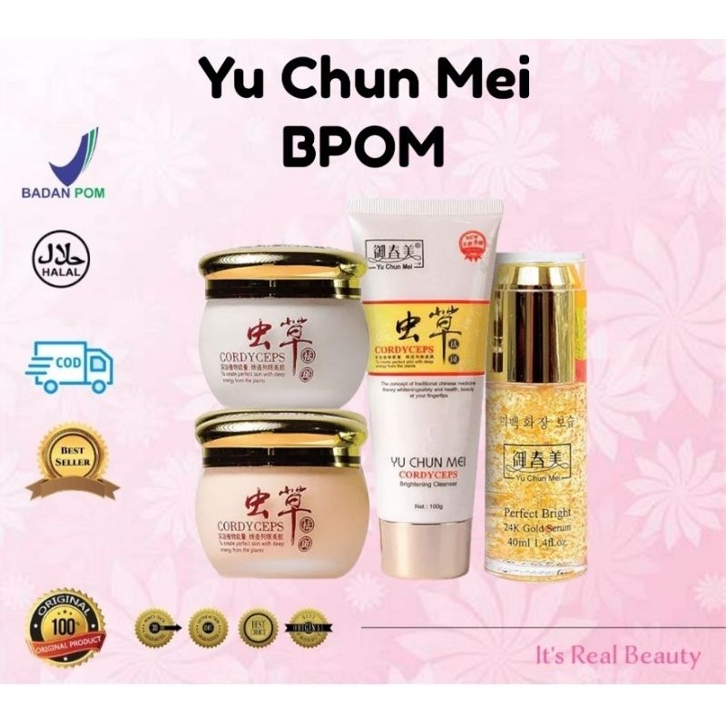 READY STOCK SET 4 IN 1 YU CHUN MEI / CORDYCEPS 💯 ORIGINAL | Shopee Malaysia