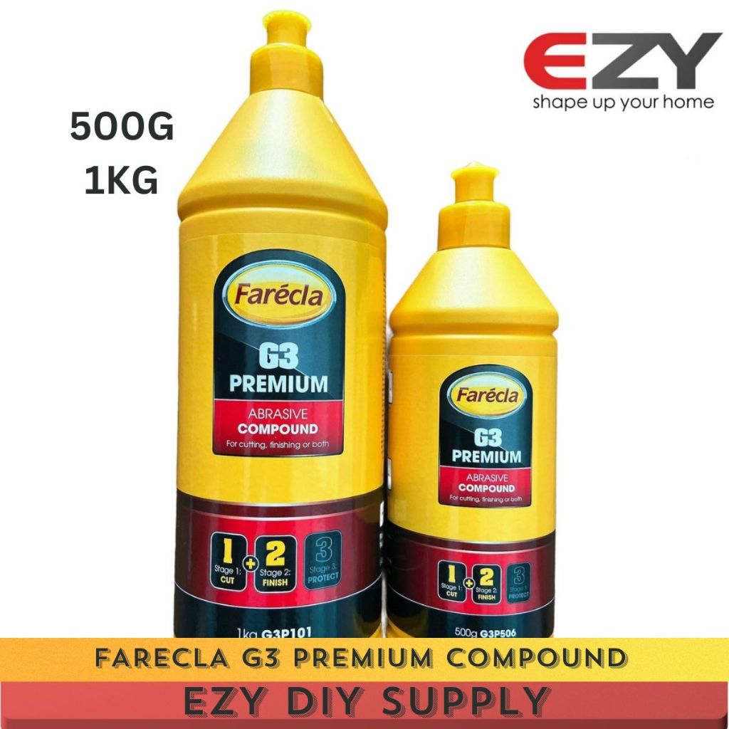FARECLA G3 PREMIUM ABRASIVE COMPOUND (500G/1KG) | Shopee Malaysia