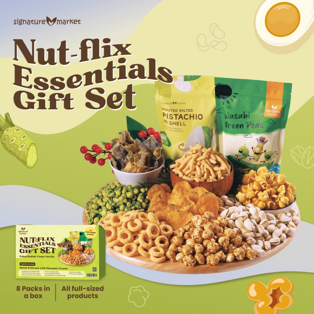Signature Market Nut-flix Essentials Gift Set (8 items) | Shopee Malaysia
