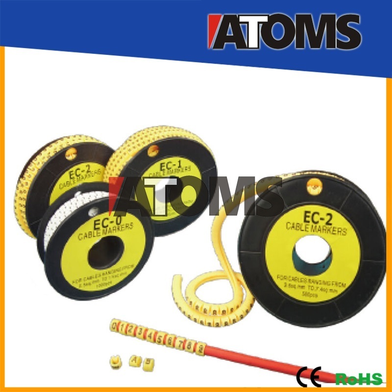 ATOMS EC-1 Cable Marker (1000pcs/roll) | EC-2 Cable Marker (500pcs/roll ...