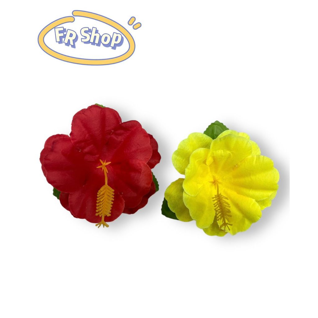 Bunga Raya Artificial Merah/ Bunga Raya Merdeka 10cm x10cm | Shopee ...