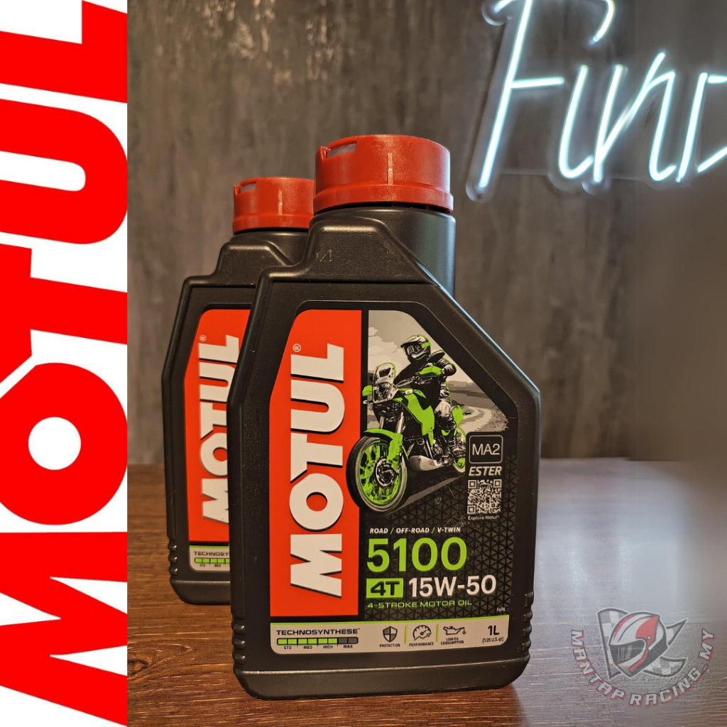 MOTUL MINYAK HITAM ENGINE OIL 3100 5100 7100 H-TECH 300V SEMI FULLY SYNTHETIC (100% ORIGINAL ...