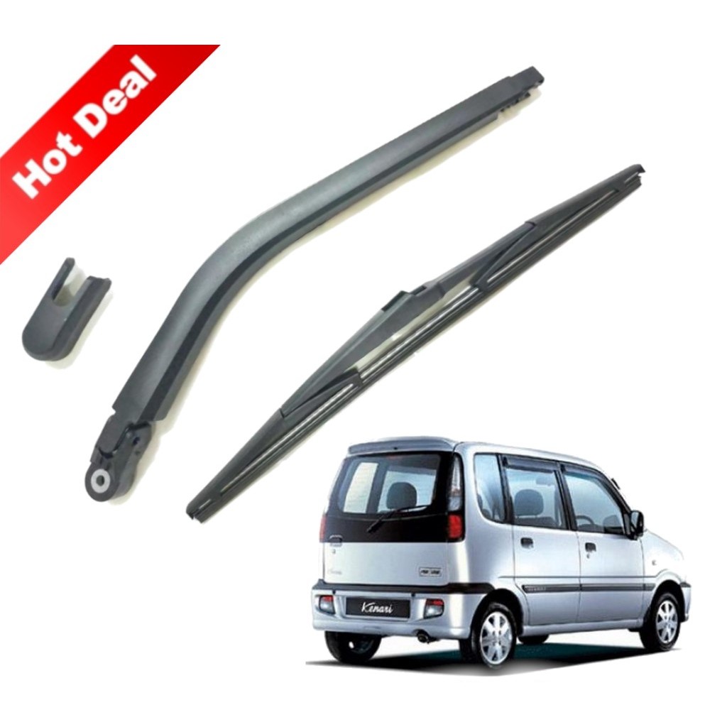 PERODUA KENARI FULL SET REAR WIPER Rear Windscreen Wiper KENARI Wiper ...