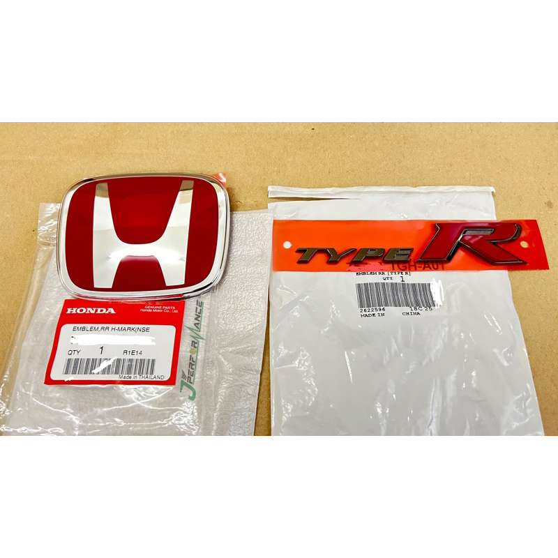 Honda Civic Type-R FK8 Rear Emblem ( TYPE R ) 💯 Original Genuine Honda ...