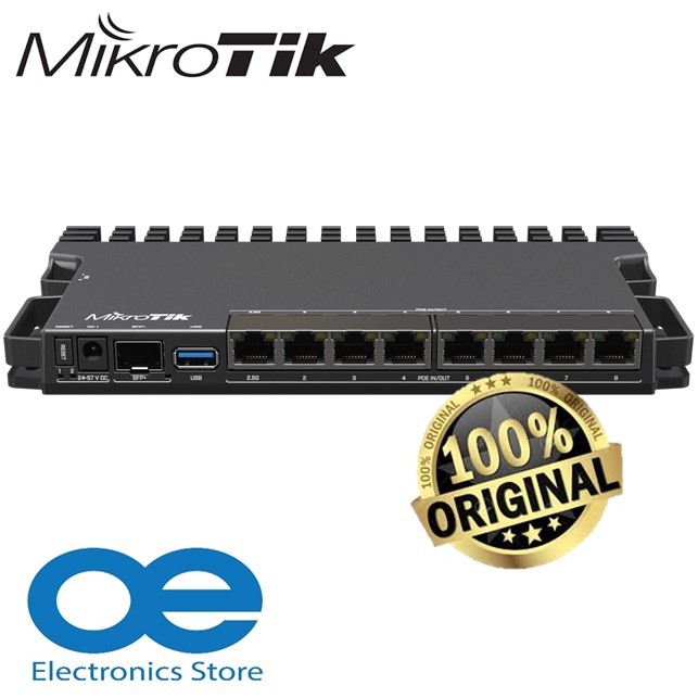 MikroTik RB5009UG+S+IN 8 Gigabit Port With USB 3.0, 1G And 2.5G ...