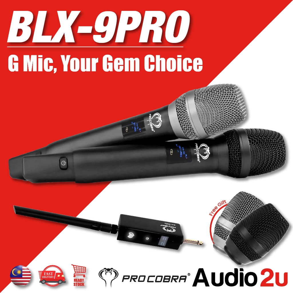 Pro Cobra GMic BLX-9Pro GMic Your Gem Choice Your Own Special Mic ...