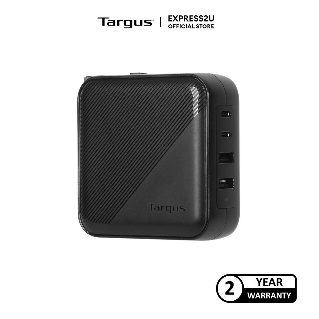 TARGUS POWERELITE™ 100W GaN WALL CHARGER (APA109) | Shopee Malaysia