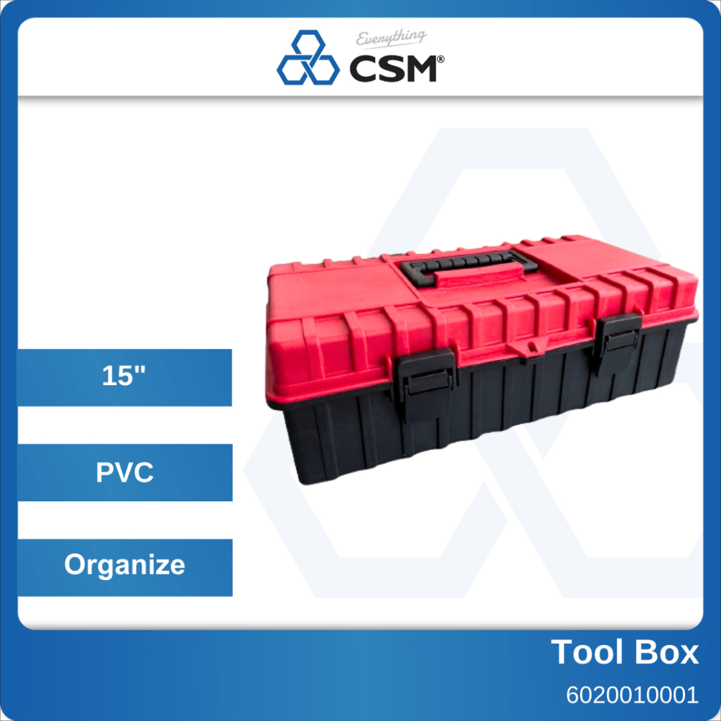 CSM Multipurpose Organize Plastic Storage Tool Box | PVC Tool Box ...