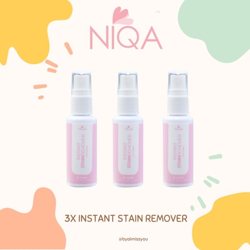 🔥 ORIGINAL HQ🔥 3X NIQA Instant Stain Remover | Shopee Malaysia