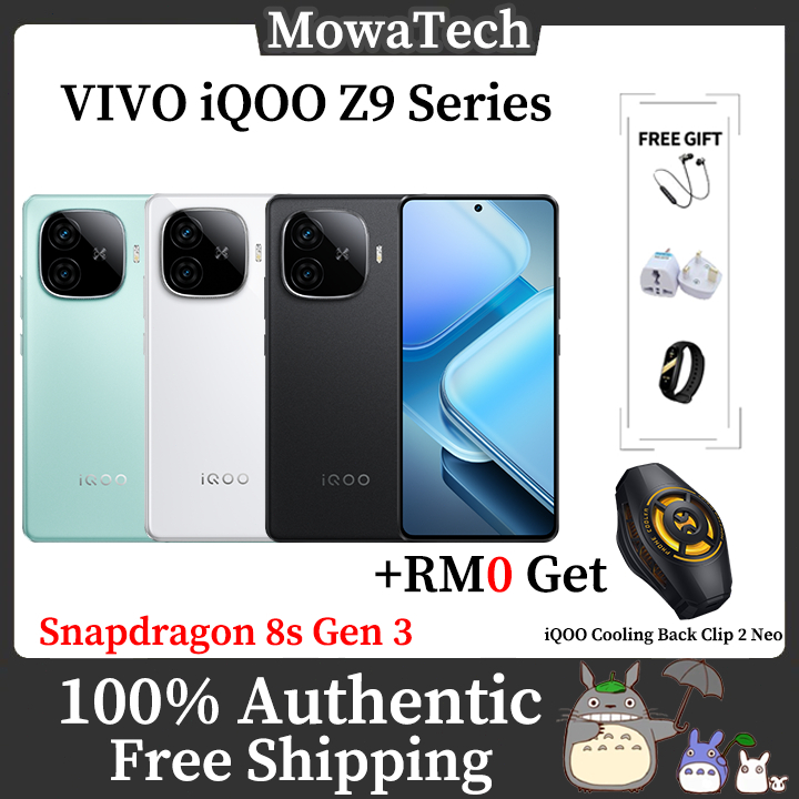 VIVO iQOO Z9 Turbo Snapdragon 8s Gen 3 6000 mAh 80W Fast Charging / iQOO Z9 Snapdragon 7 Gen 3 ...