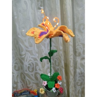 flower sundrop tangled crocheted (finished product) | Shopee Malaysia