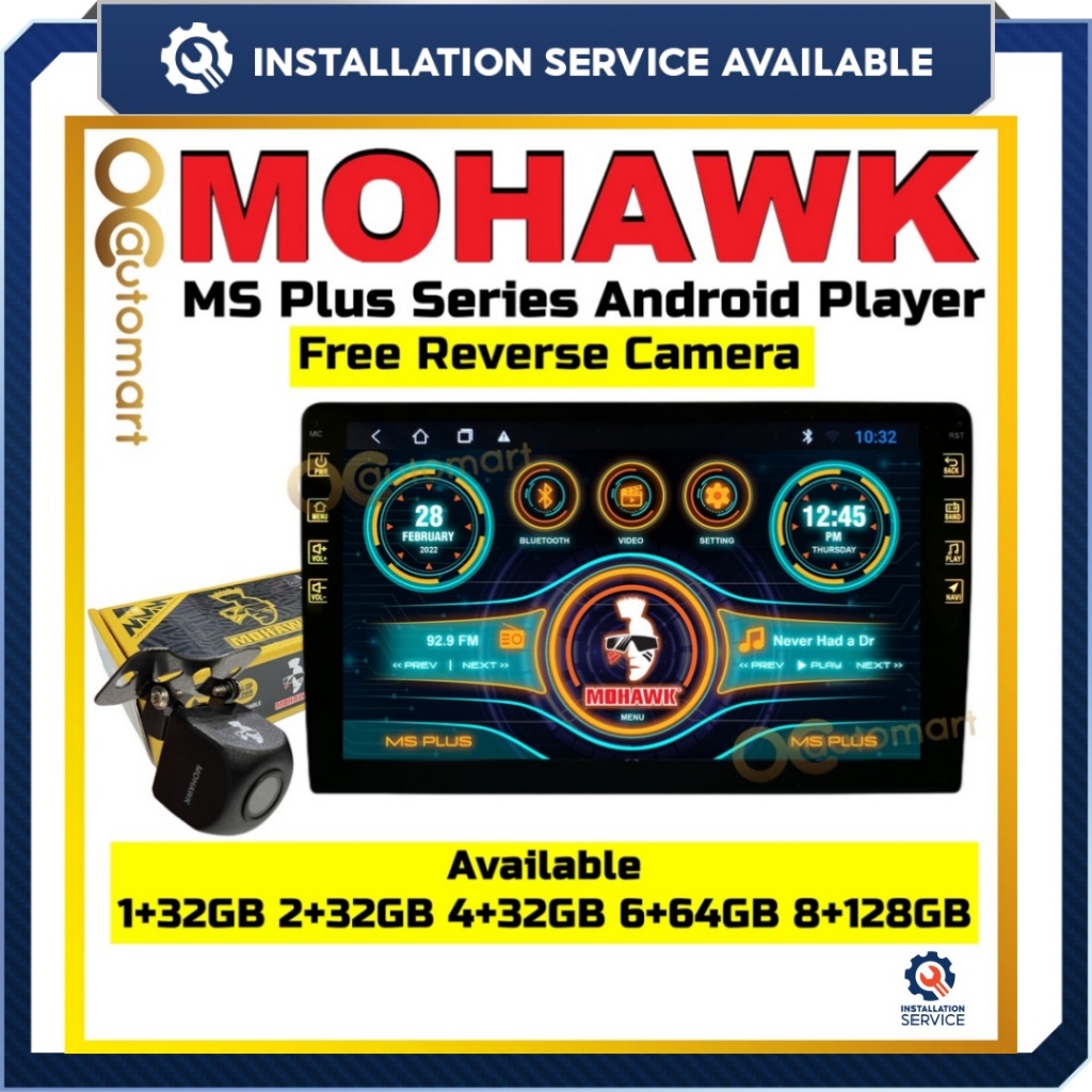 [Installation Provided] Free Reverse Camera Mohawk MS Plus Series Car ...