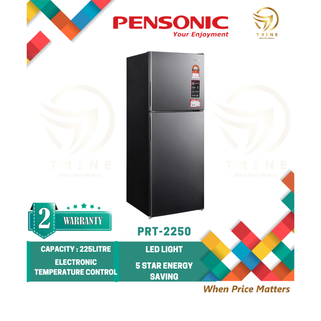 [NUR] PENSONIC / HAIER / MORGAN 2 DOORS REFRIGERATOR /225L/240L/258L ...