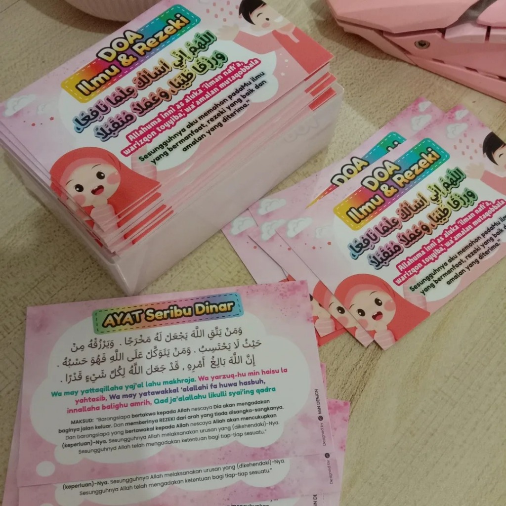 READYSTOCK 💝 30 PCS POKET KALENDAR 2025, KAD MINI SIFIR DARAB, DOA BELAJAR, ILMU & REZEKI 💥 ...