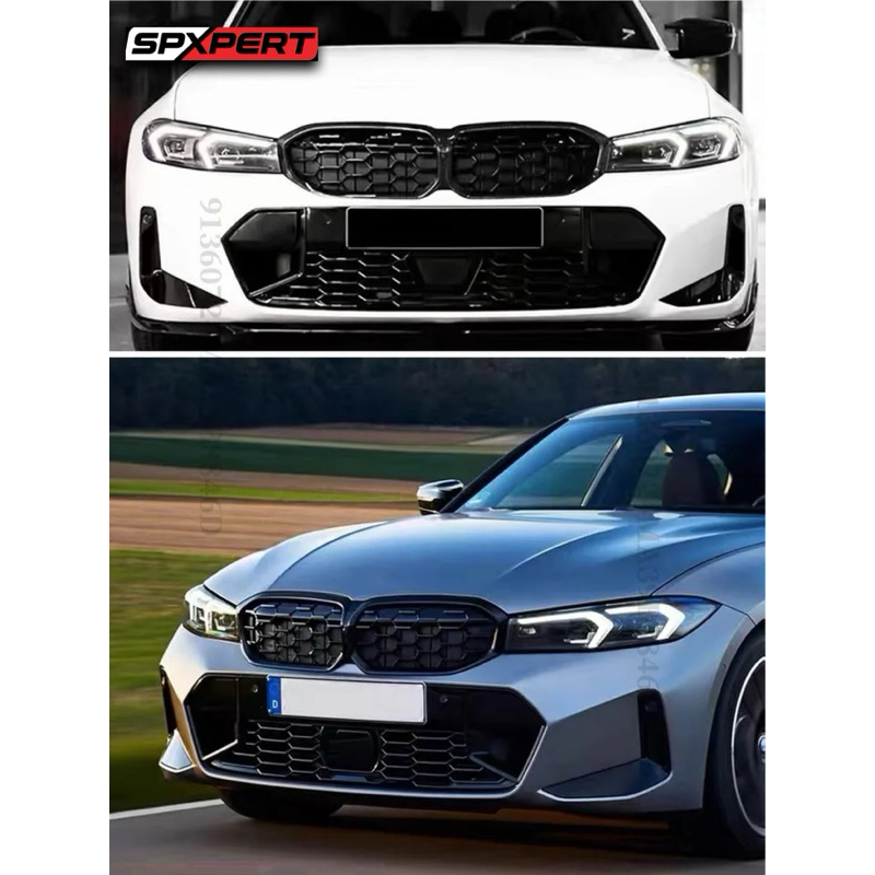 Bmw G20 facelift grill icon diamond all black | Shopee Malaysia